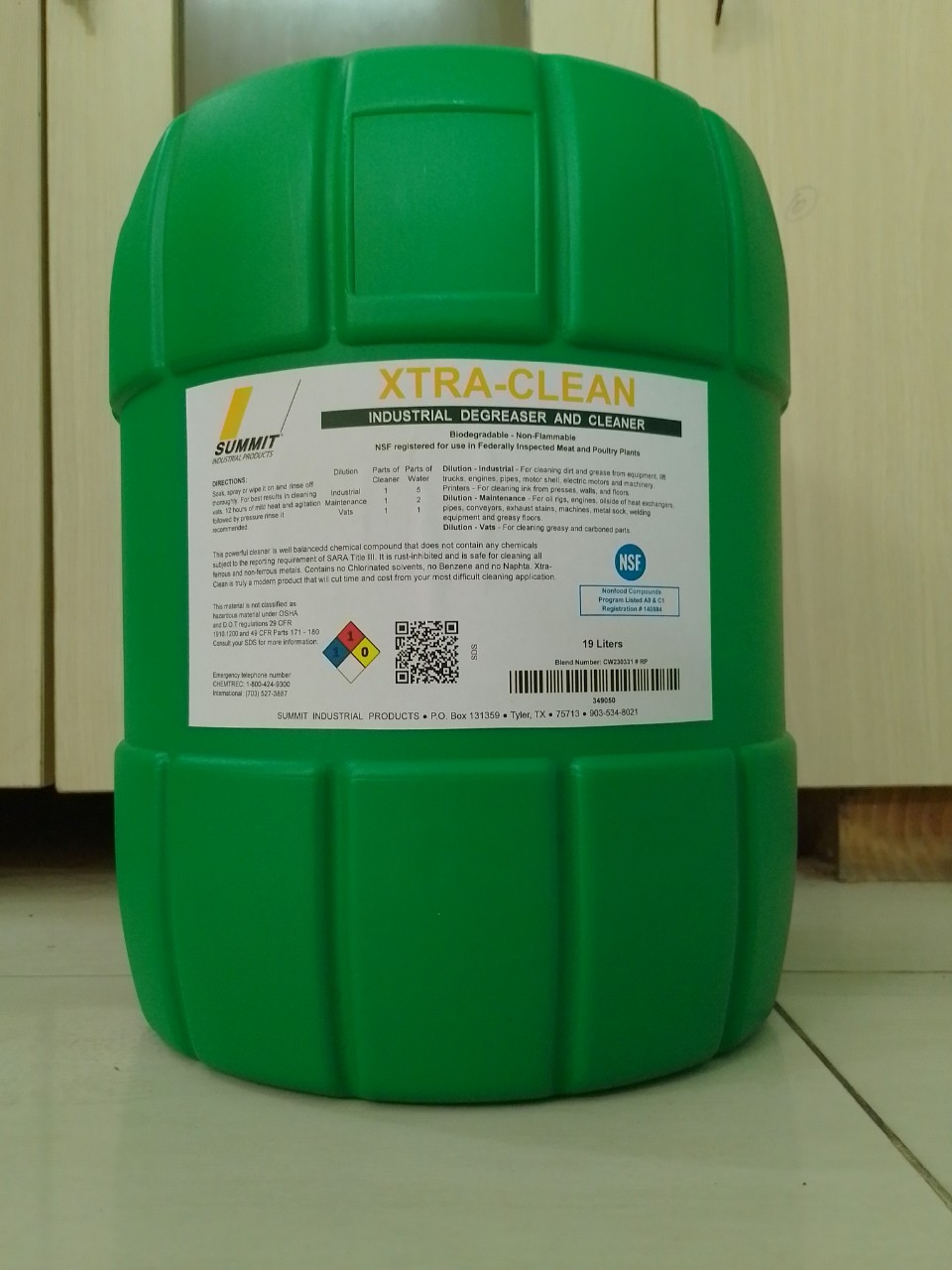 Chất tẩy rửa dầu mỡ công nghiệp Xtra-Clean Industrial Degreaser and ...